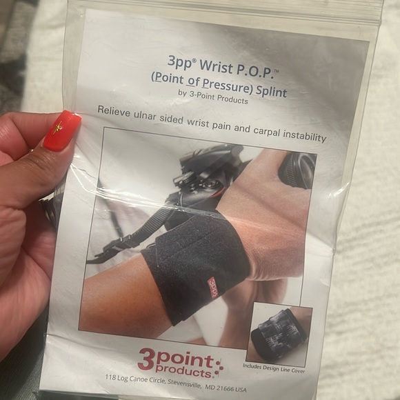 3pp | Bath & Body | 3pp Wrist Pop Point Of Pressure Splint Size Medlrg New | Poshmark